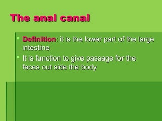 Histology of large intestine | PPT