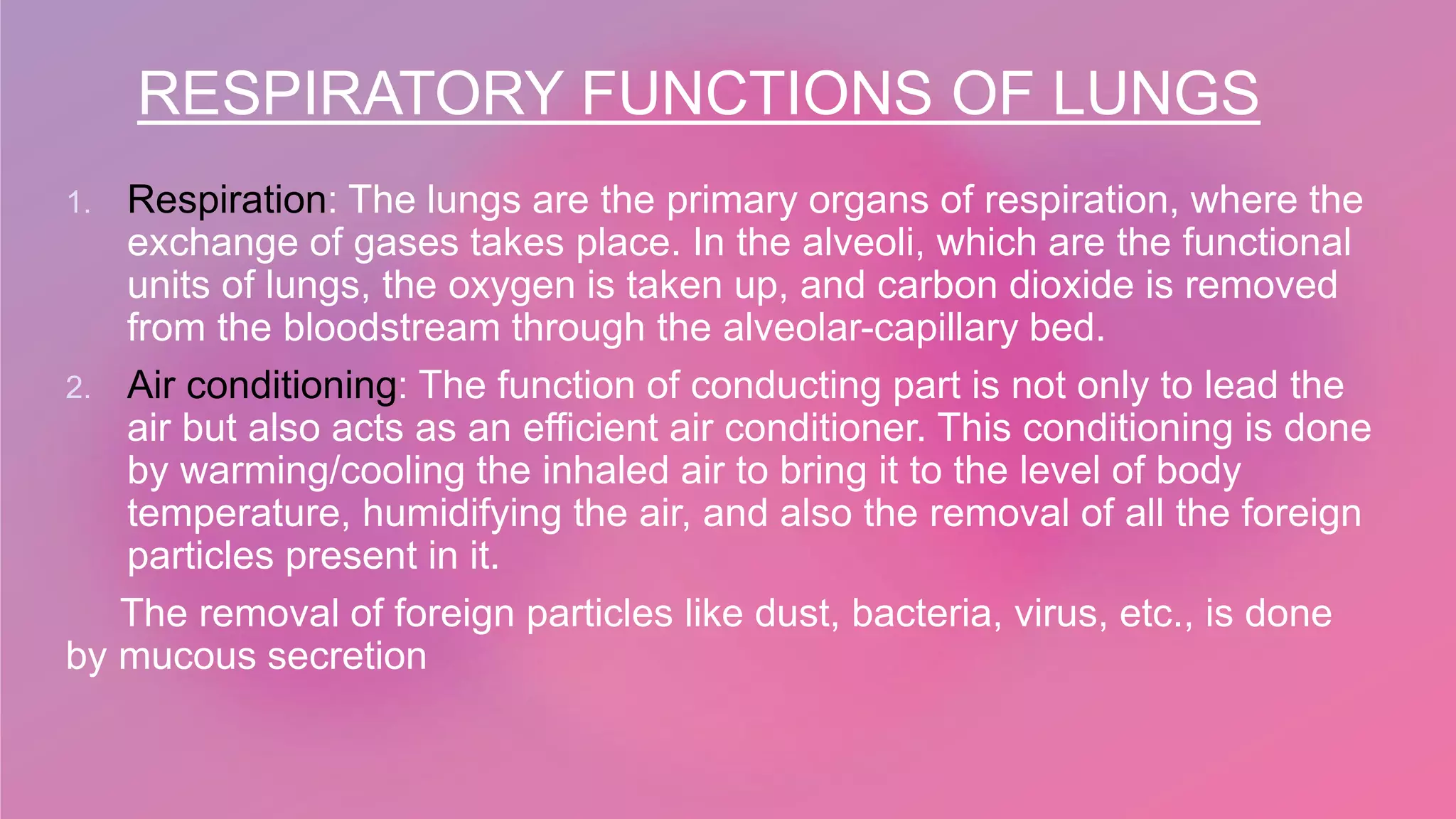 Histology of Lungs | PPTX