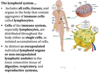Histology of lymphatic system | PPTX