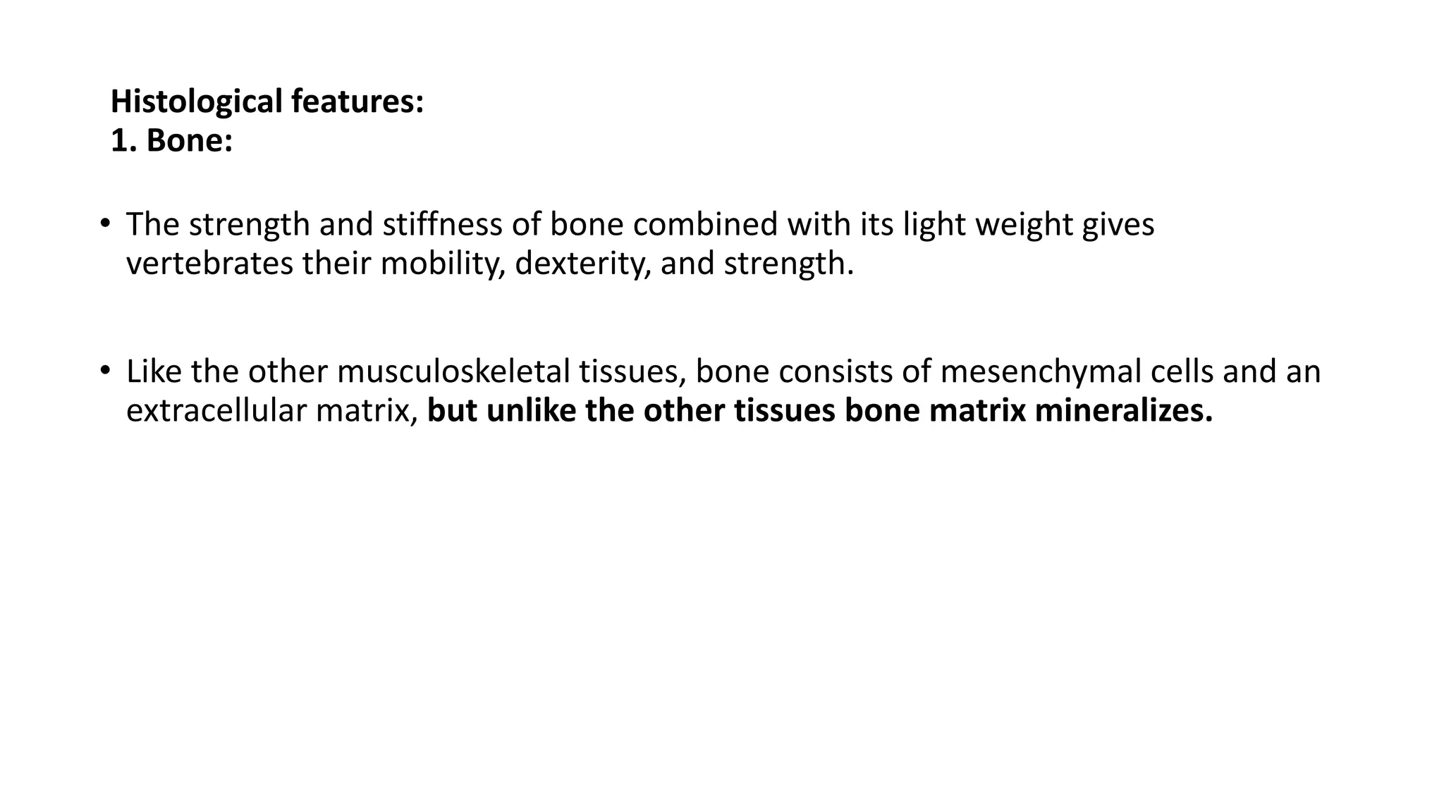 Histology of musculoskeletal system | PPTX