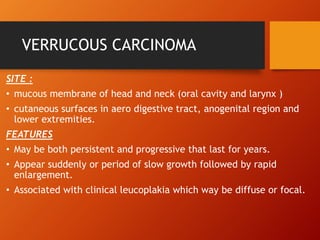 Histology of Oral Cancer | PPTX