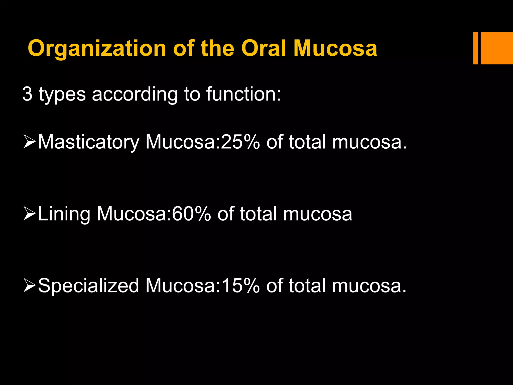 Histology of oral mucous membrane and gingiva | PPTX