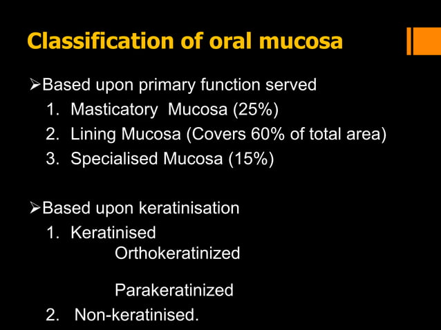 Histology of oral mucous membrane and gingiva | PPTX | Dental Health ...