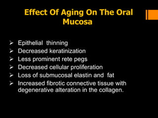 Histology of oral mucous membrane and gingiva | PPTX