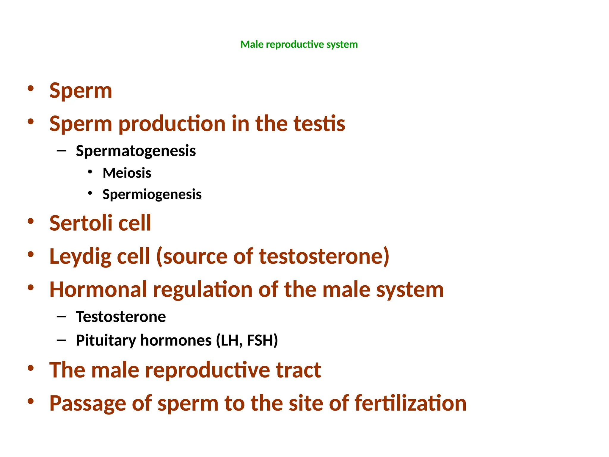 HISTOLOGY OF REPRODUCTIVE SYSTEM.pptx Gross | PPTX
