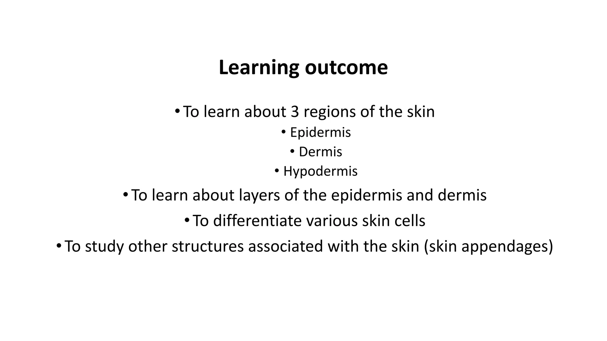 Histology of Skin anatomy and physiology | PDF