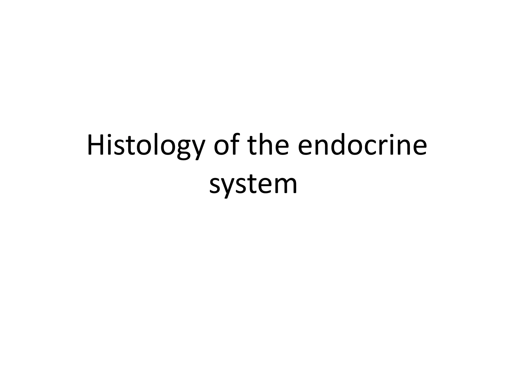 histology _ of _ the _ endocrine _ system | PDF