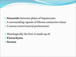 Histology of the liver.ppt this covers liver | PPT
