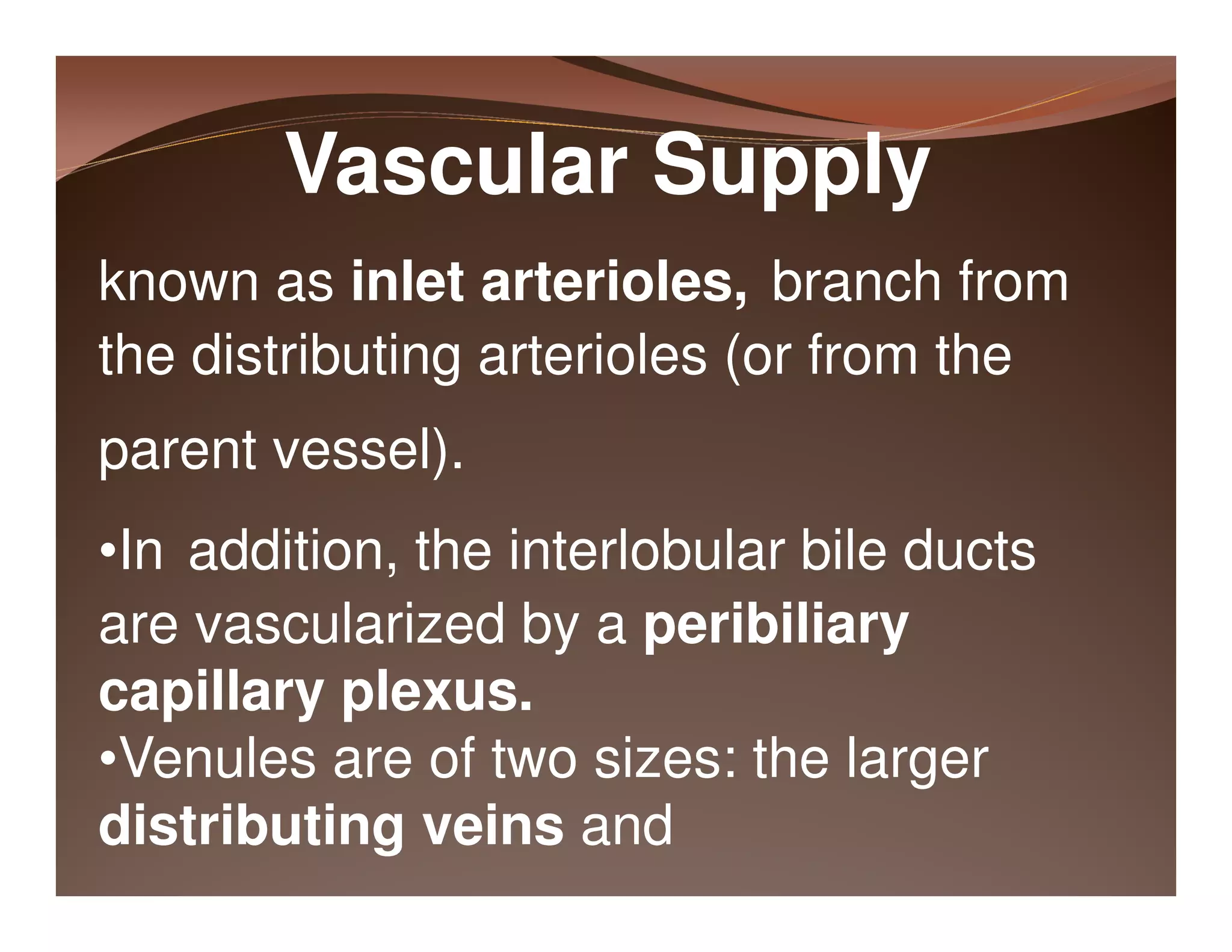 Histology of the liver and gall bladder [compatibility mode] | PDF