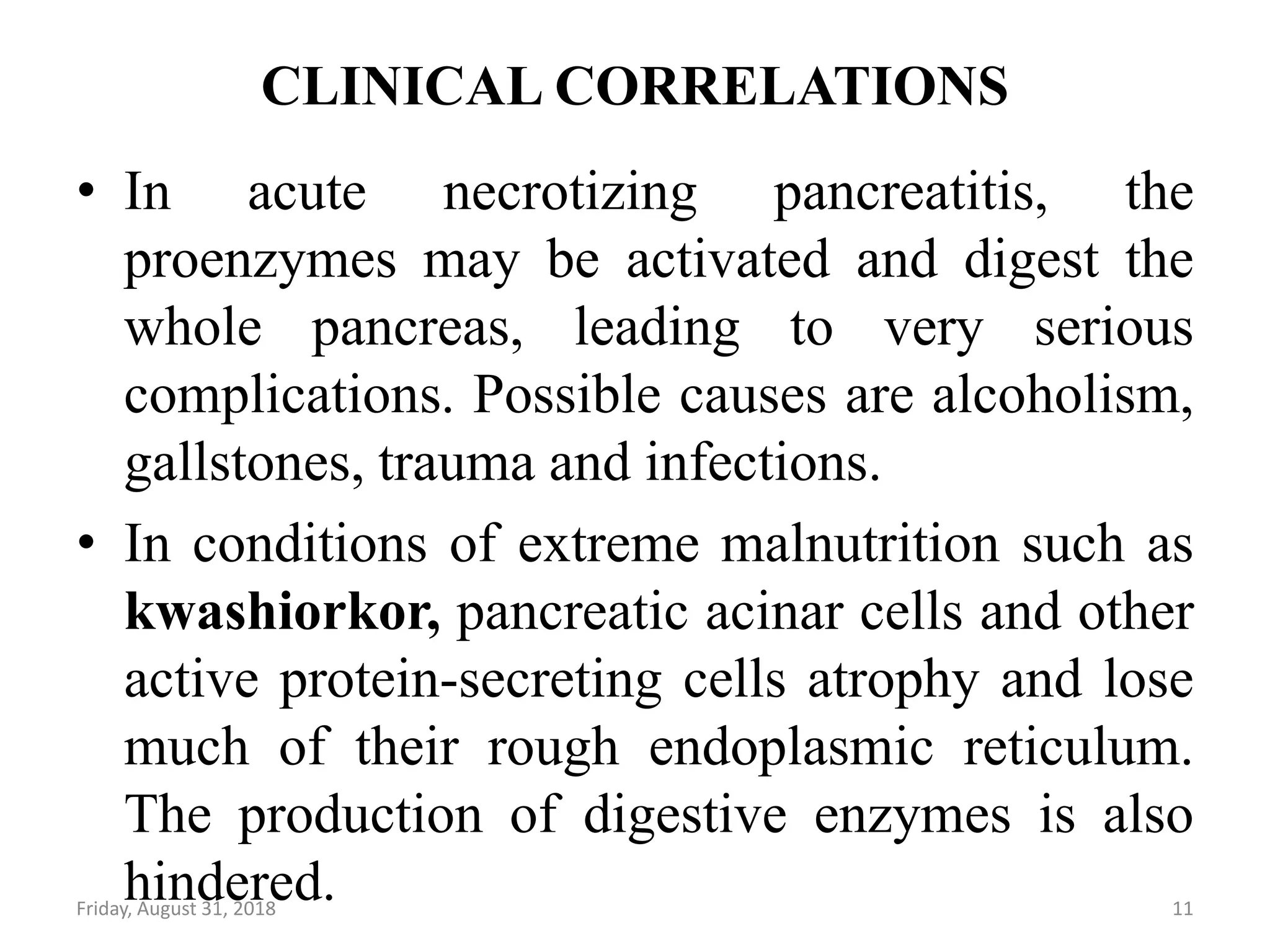 Histology of the pancreas, gall bladder and appendix by Zachariah ...