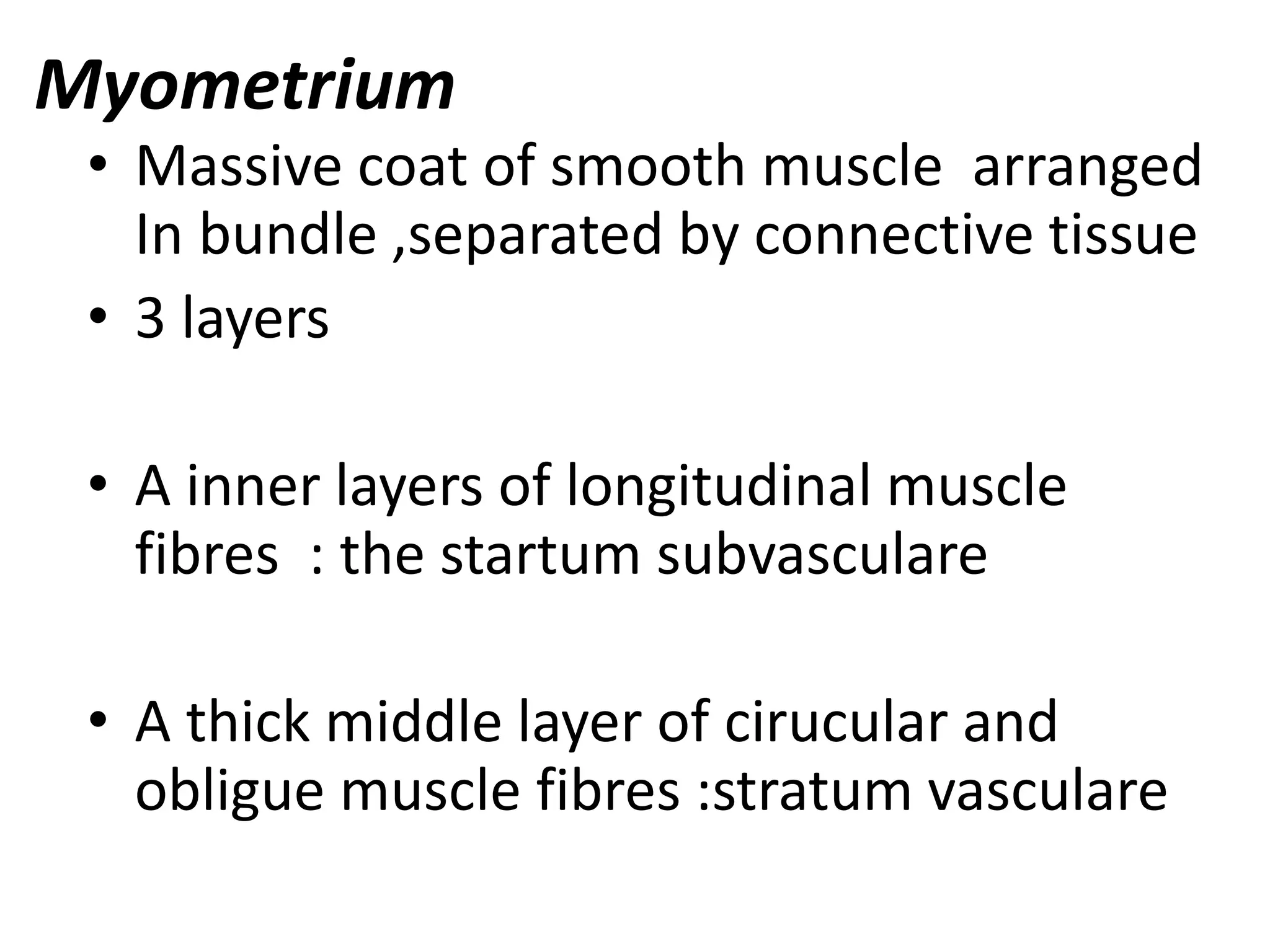 Histology of uterus and cervix | PPTX