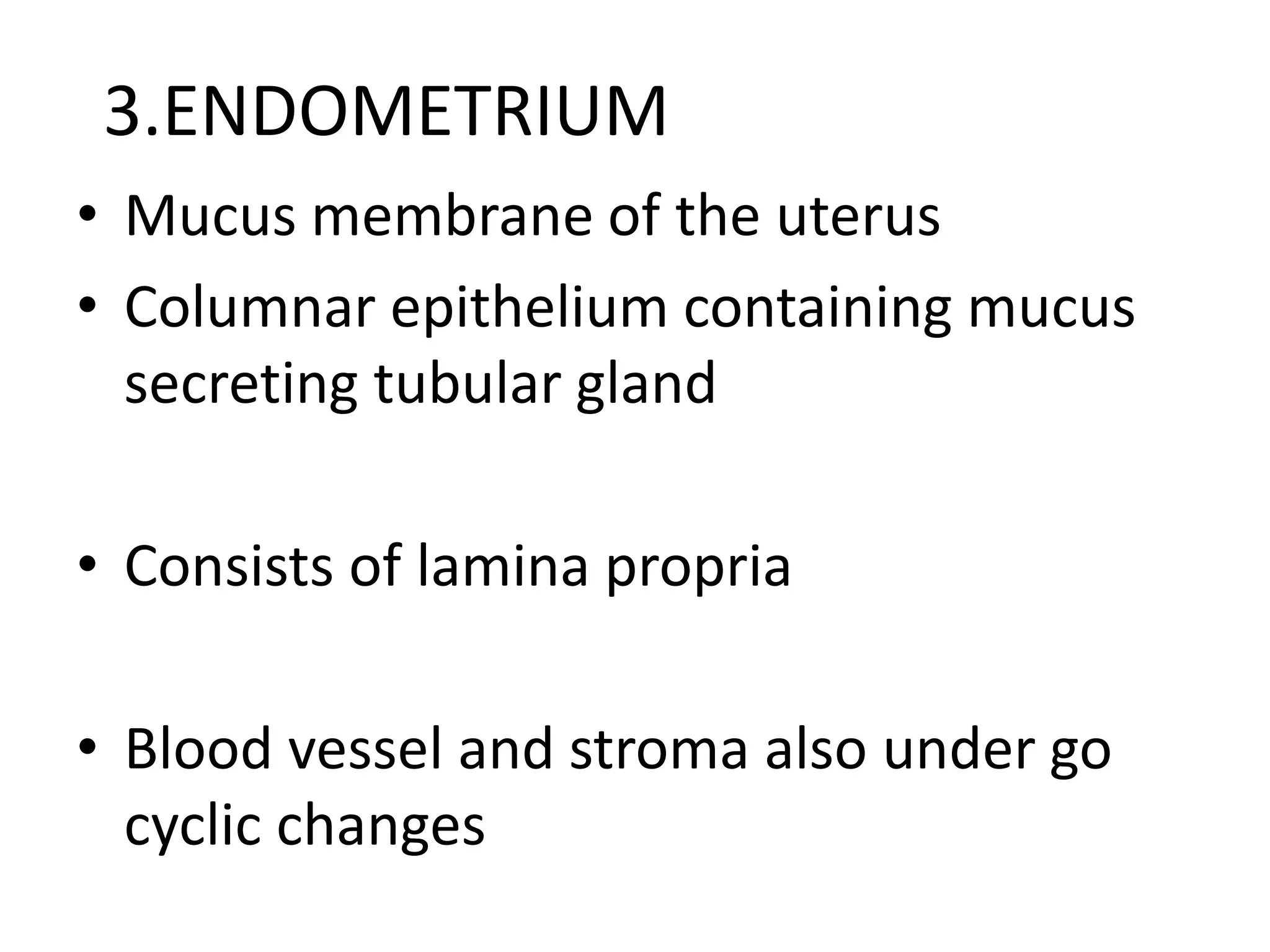 Histology of uterus and cervix | PPTX