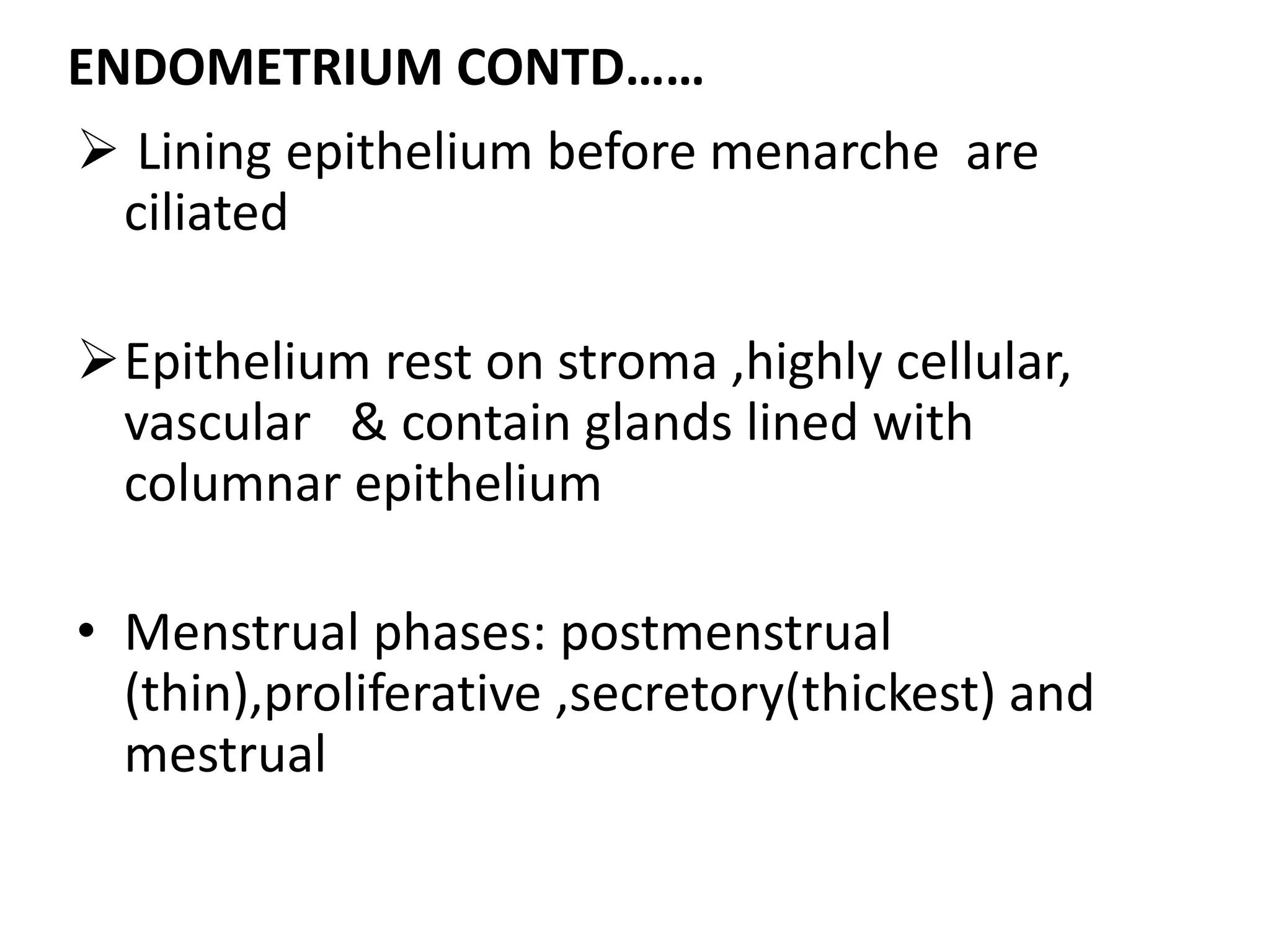 Histology of uterus and cervix | PPTX