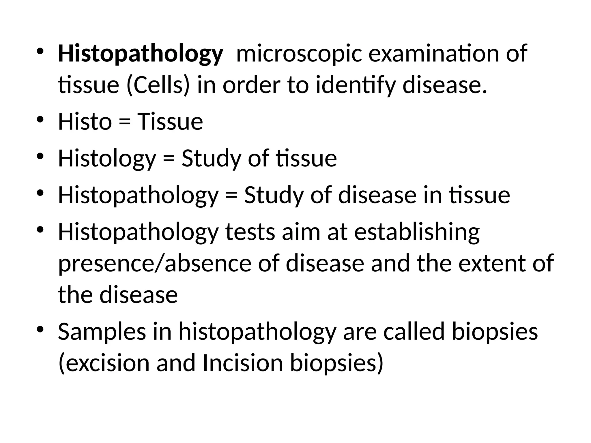 HISTOLOGY Vs CYTOLOGY. An introduction pptx | PPTX
