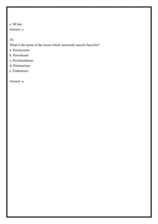 Histology world mcq | PDF