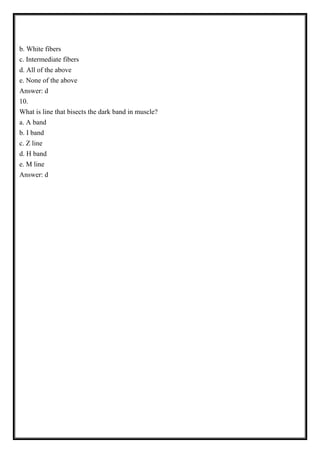 Histology world mcq | PDF