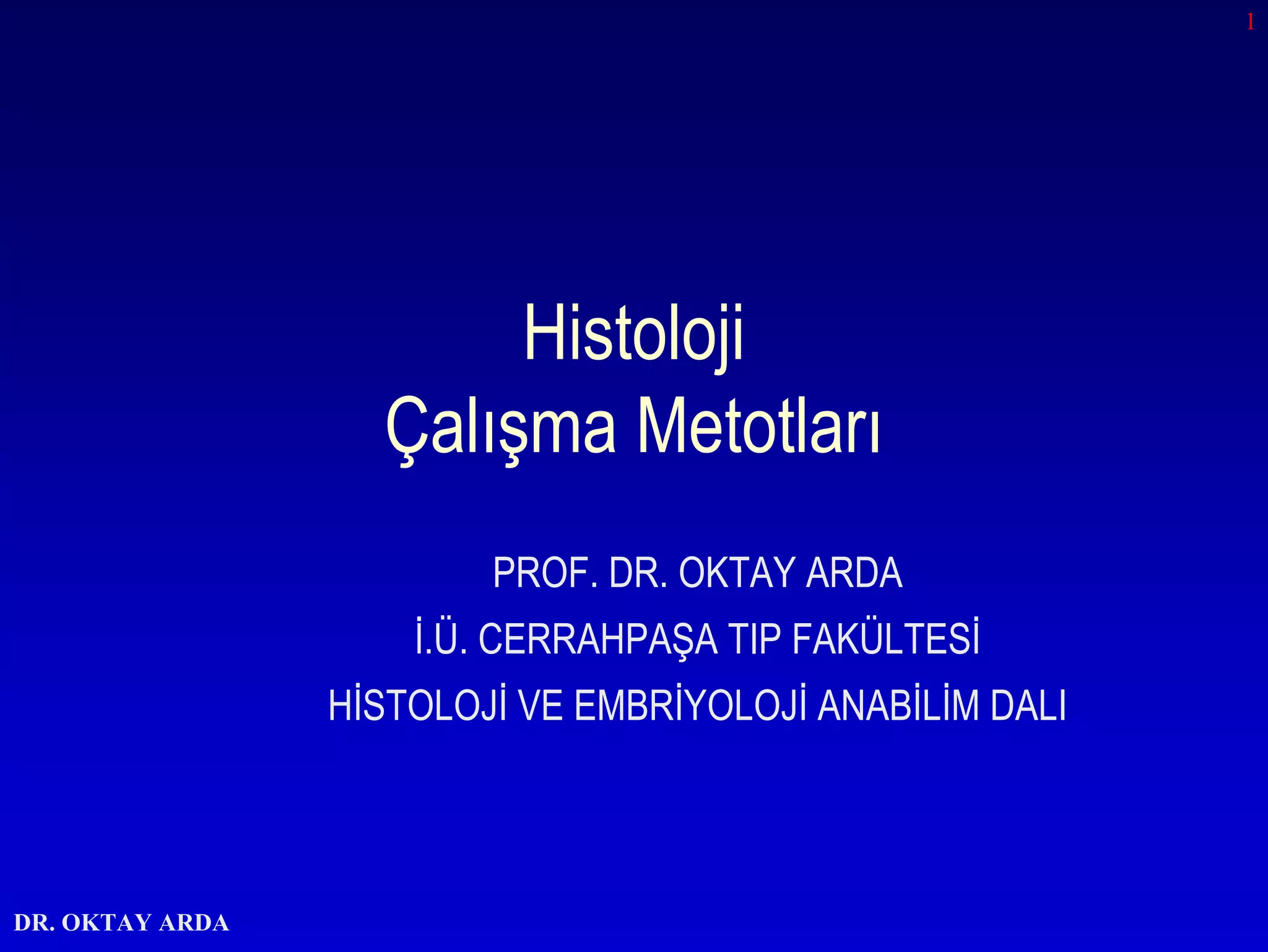Histoloji calisma-metodlari | PDF