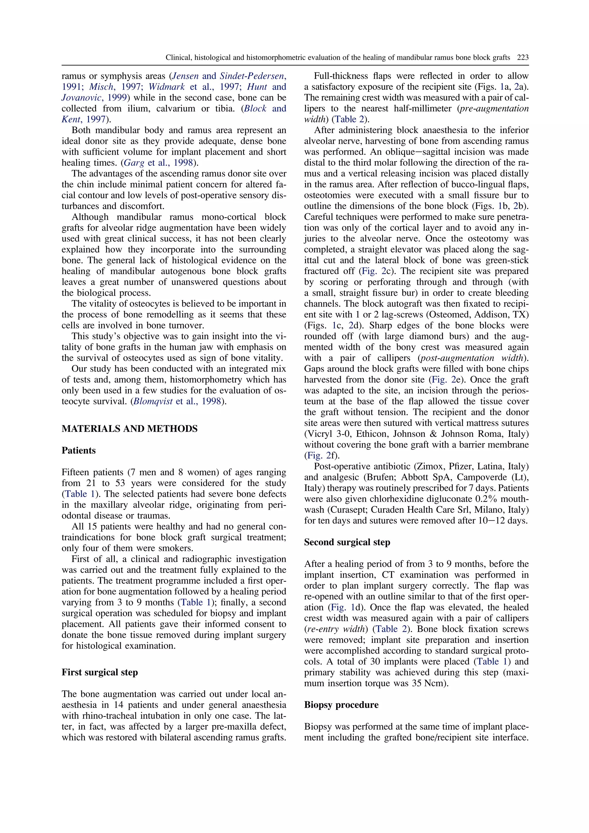 Histomorfometria mandibular si | PDF