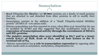Histone modifications | PPTX