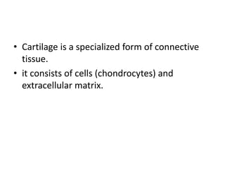 Histology lecture ..Cartilage tissue.pptx