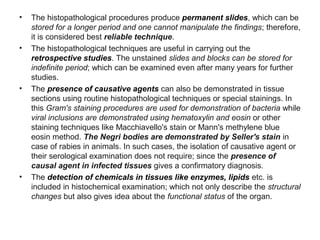 Histopathological technique | PPT