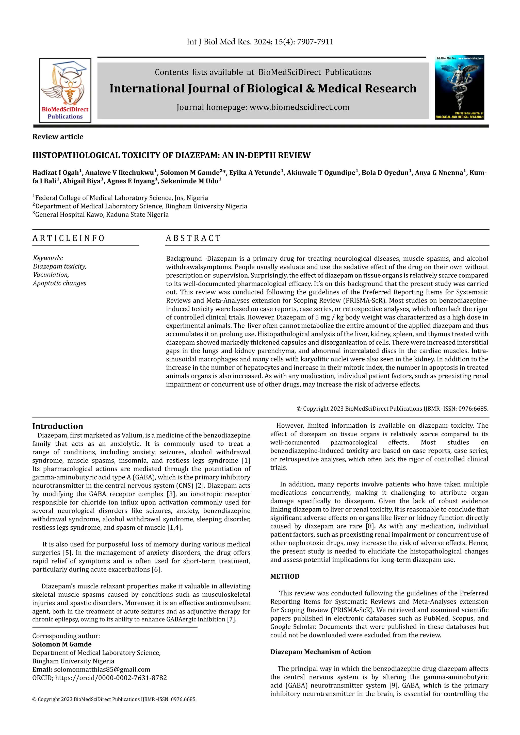HISTOPATHOLOGICAL TOXICITY OF DIAZEPAM AN IN-DEPTH REVIEW.pdf