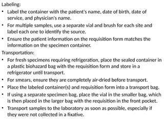 Histopathology and Cytopathology (Practical) part 1st | PPTX
