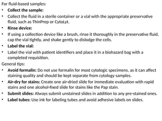 Histopathology and Cytopathology (Practical) part 1st | PPTX