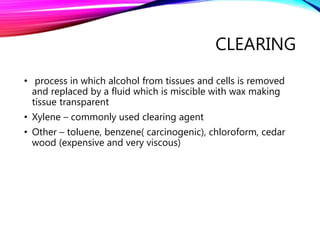Histopathology Procedures | PPTX