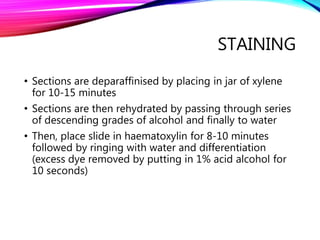 Histopathology Procedures | PPTX