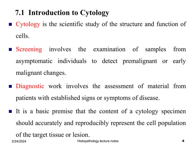 Histopathology chapter 7,8-cytology, Ic (1).ppt