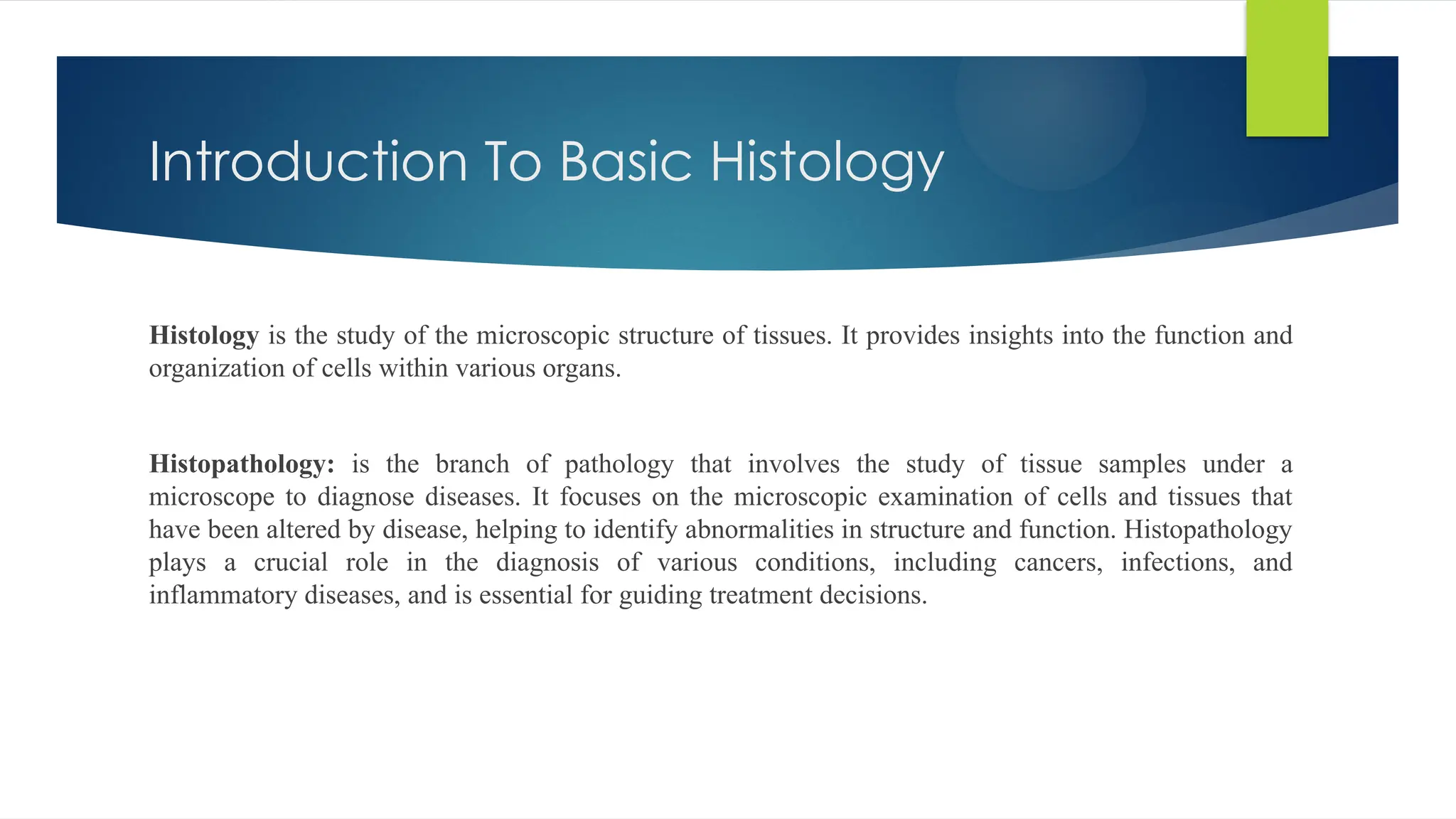 Histopathology Introductory Lecture..pptx