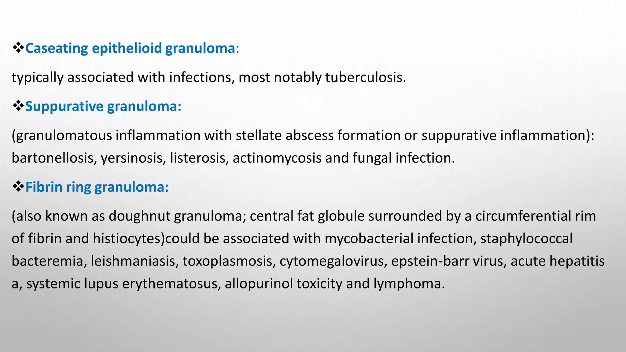 Histopathology of granulomatous liver disease | PDF