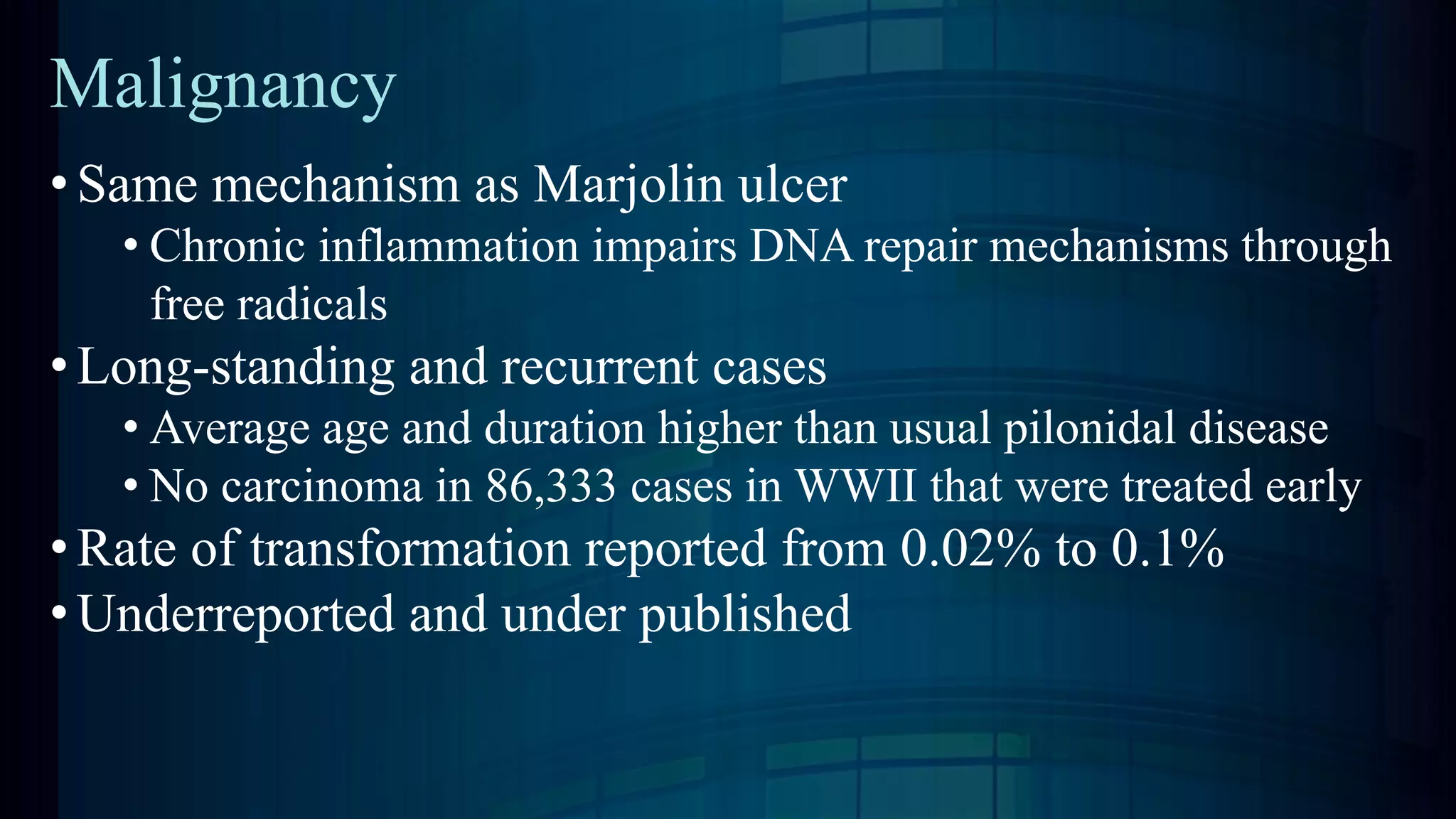 Histopathology of Pilonidal Sinus | PPTX