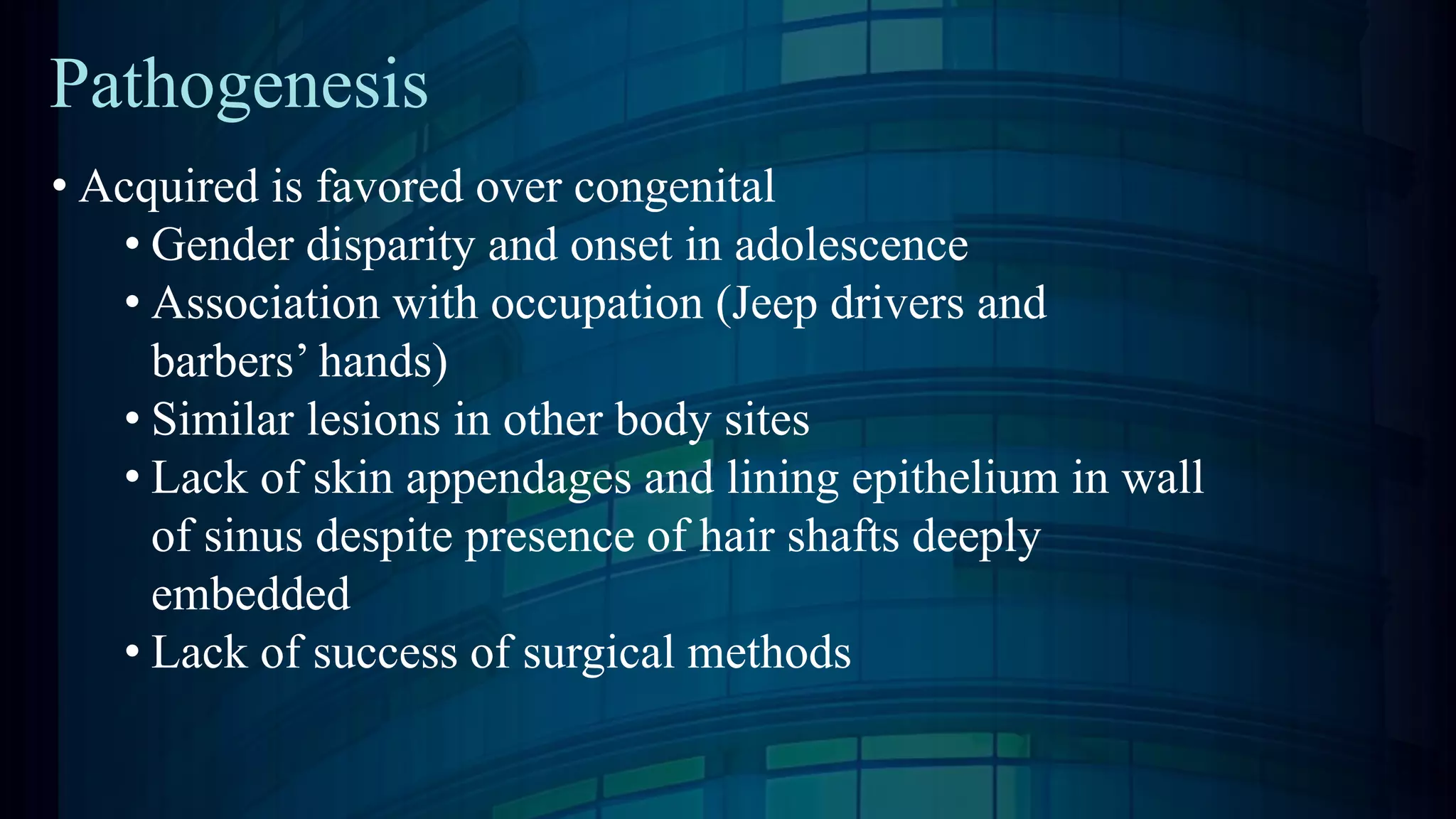 Histopathology of Pilonidal Sinus | PPTX