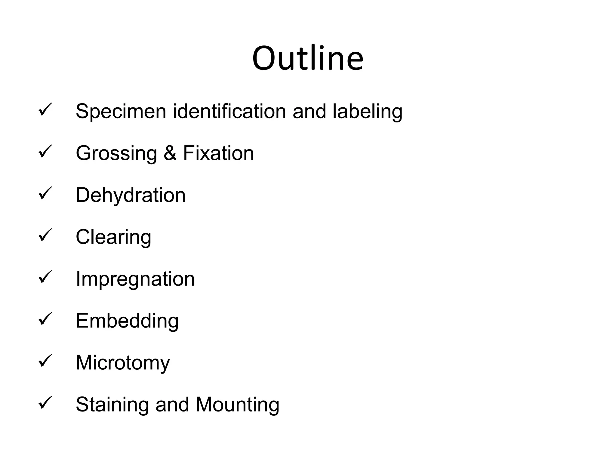 Histopathology specimen processing | PPTX