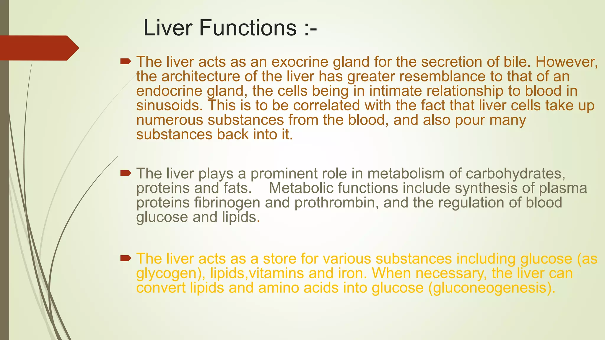 Histology Of Liver | PPTX