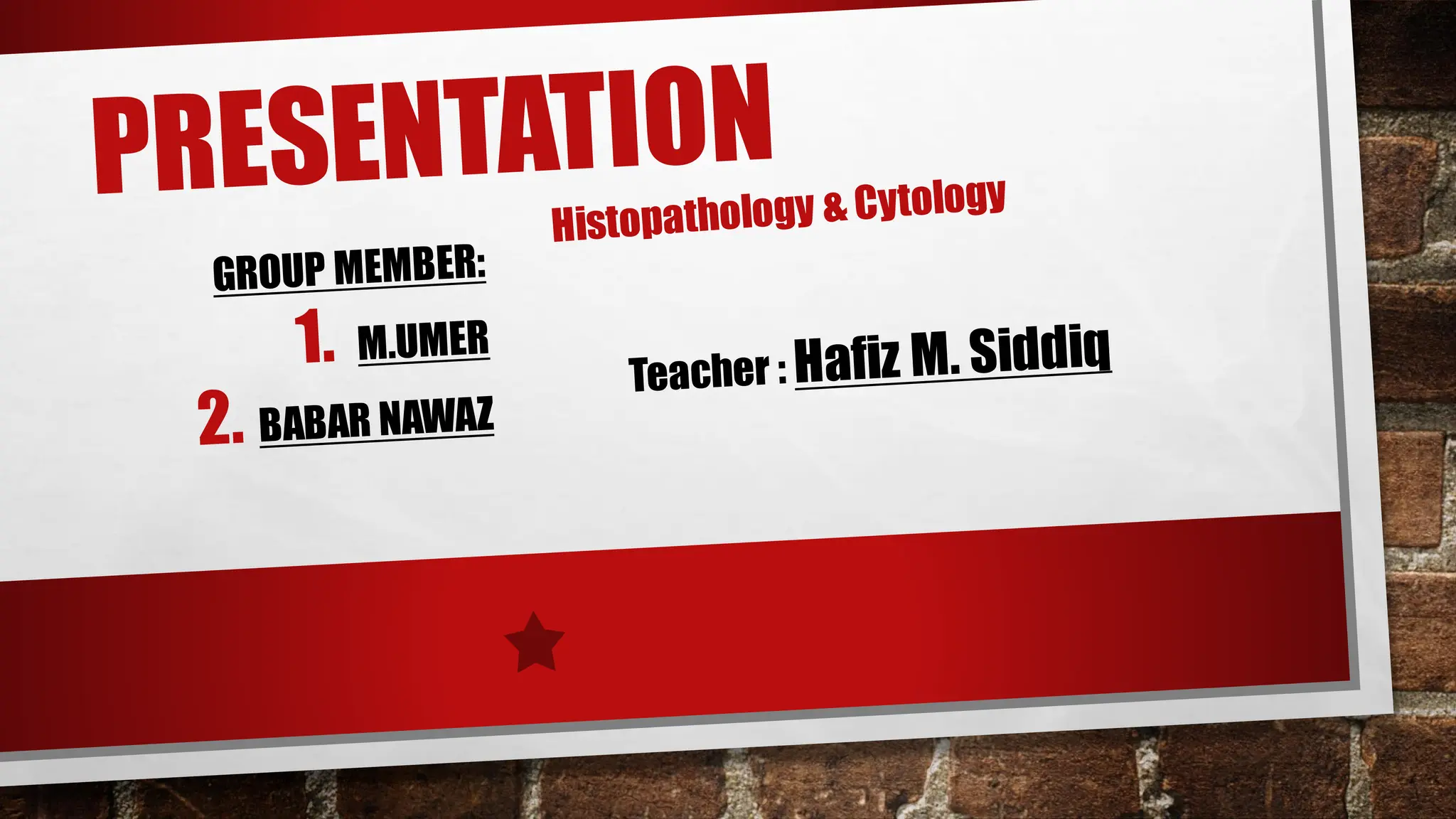 Histopathology Presentation for students and teachers to read and teach ...