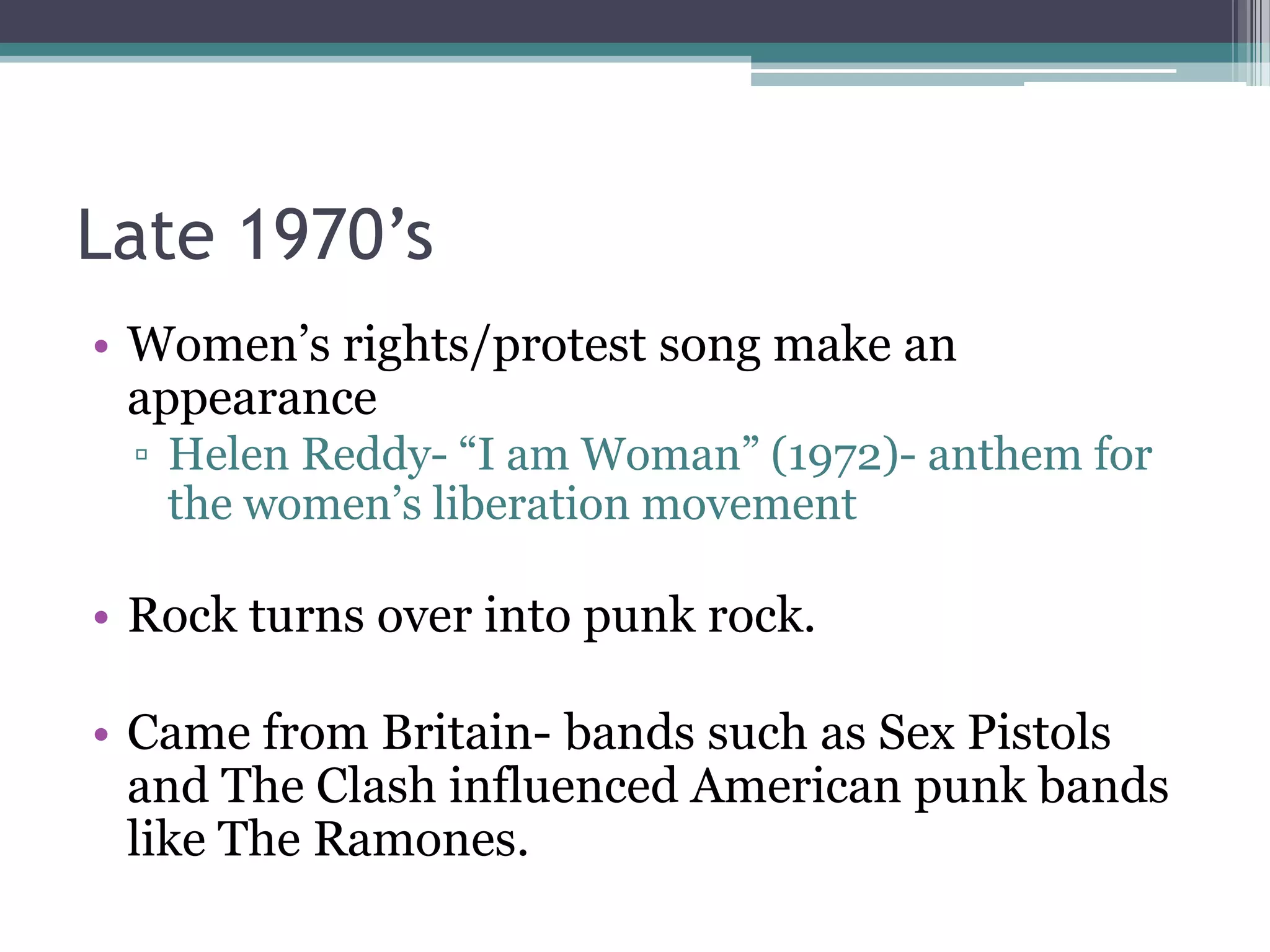 American Protest Songs in the 20th Century | PPTX