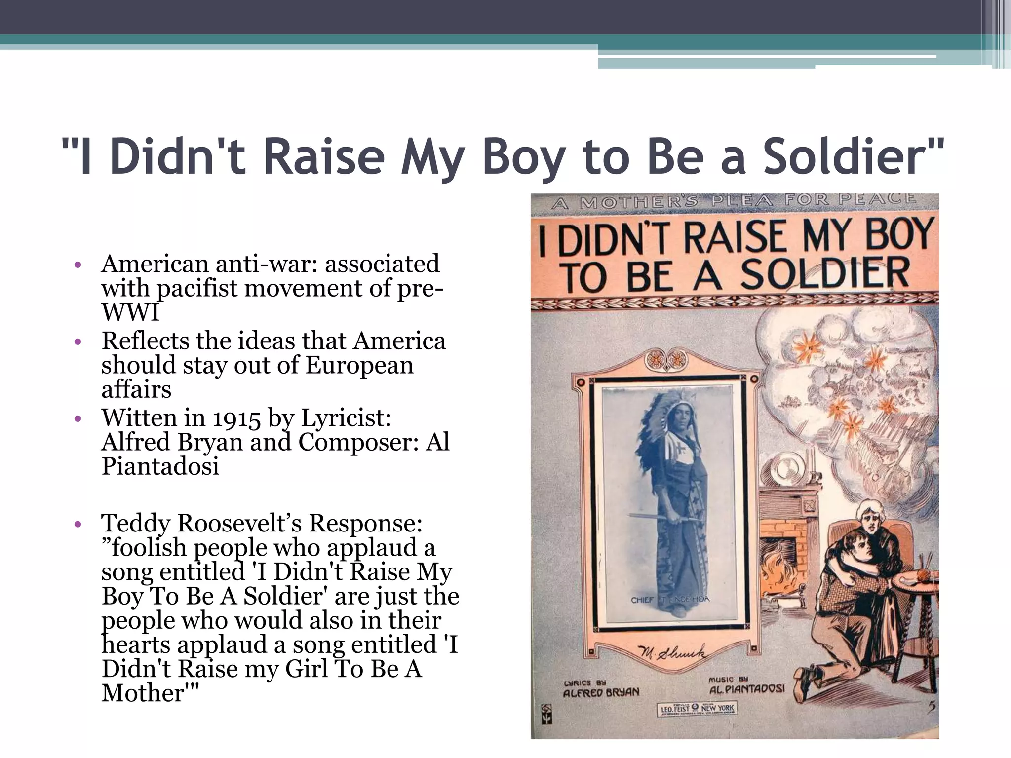 American Protest Songs in the 20th Century | PPTX