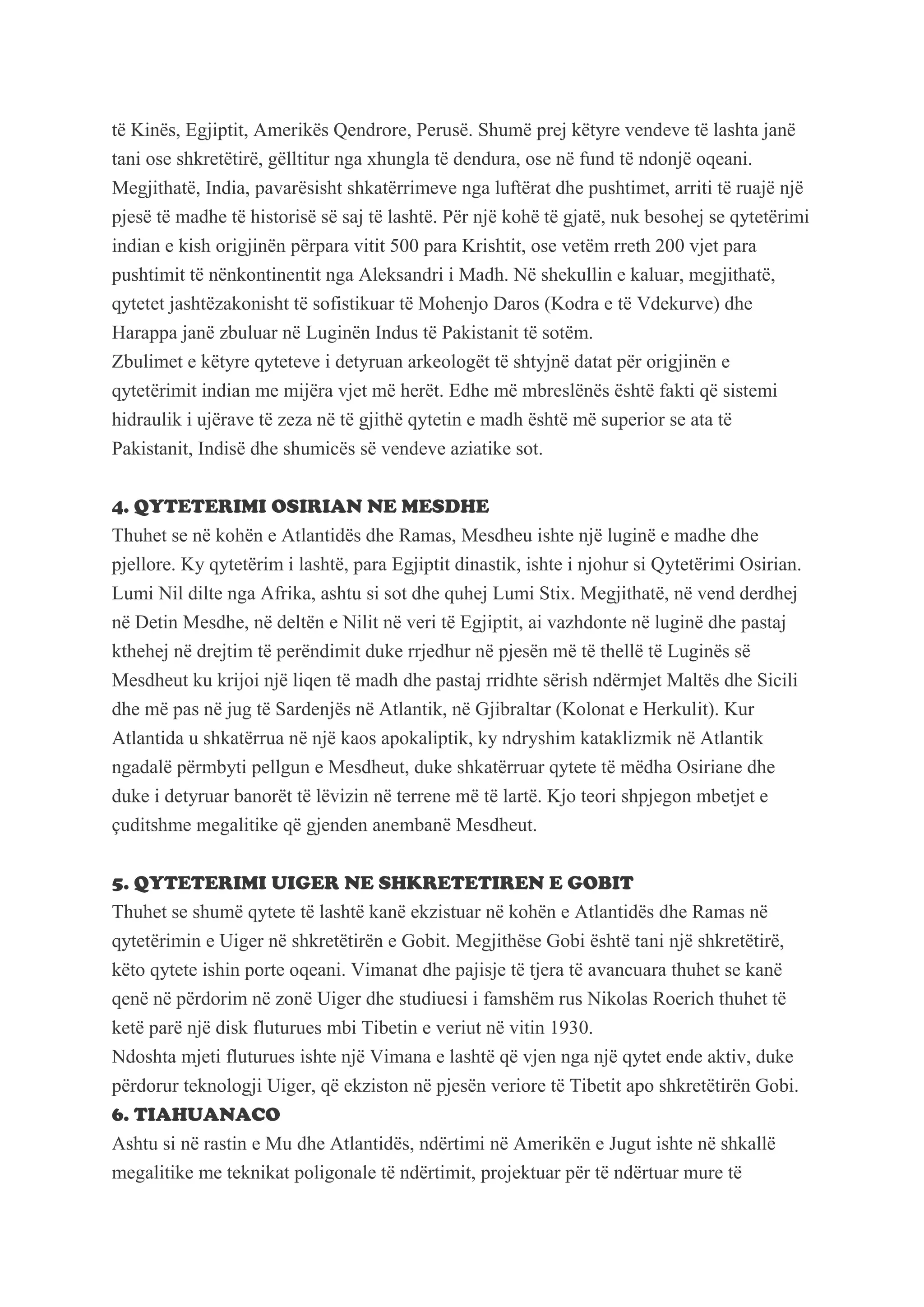 Histori 10 - vecorite e qyteterimeve te lashta | DOCX