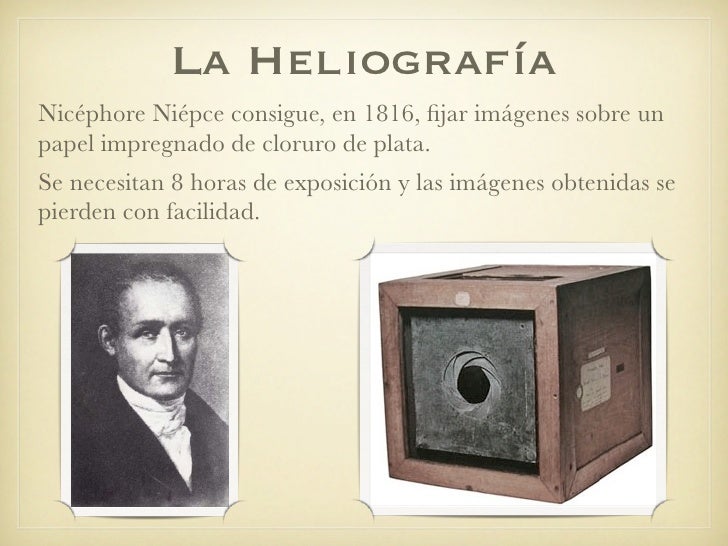 La fotografia: LA FOTOGRAFIA