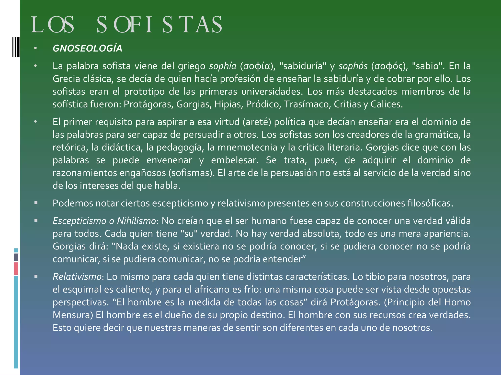 Historia De La FilosofíA Griega: PERIODO ANTROPOLÓGICO | PPT