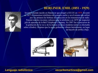 Historia de la Radio Mundial | PPT