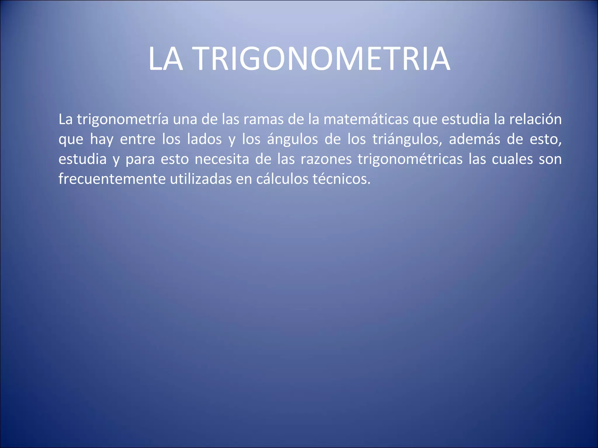 Historia De La Trigonometria | PPT