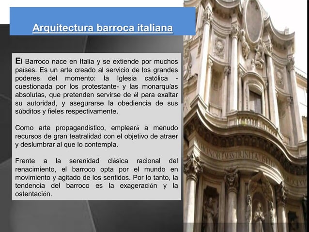 Historia ll arquitectura barroca | PDF