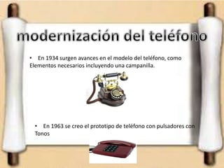 Historia y-evolucion-del-telefono | PPTX