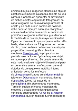 Historia animación | DOCX