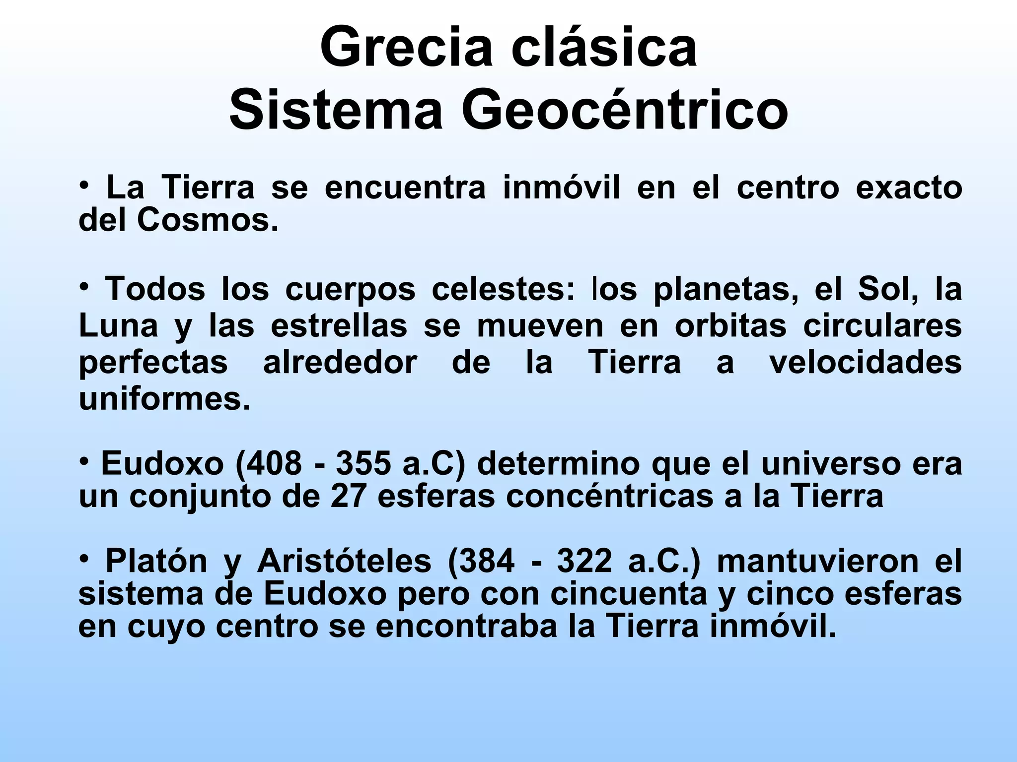 Historia de la astronomia | PPT