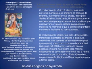 Historia Ayurveda | PPTX
